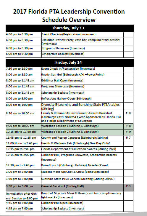 Leadership Convention – Florida PTA